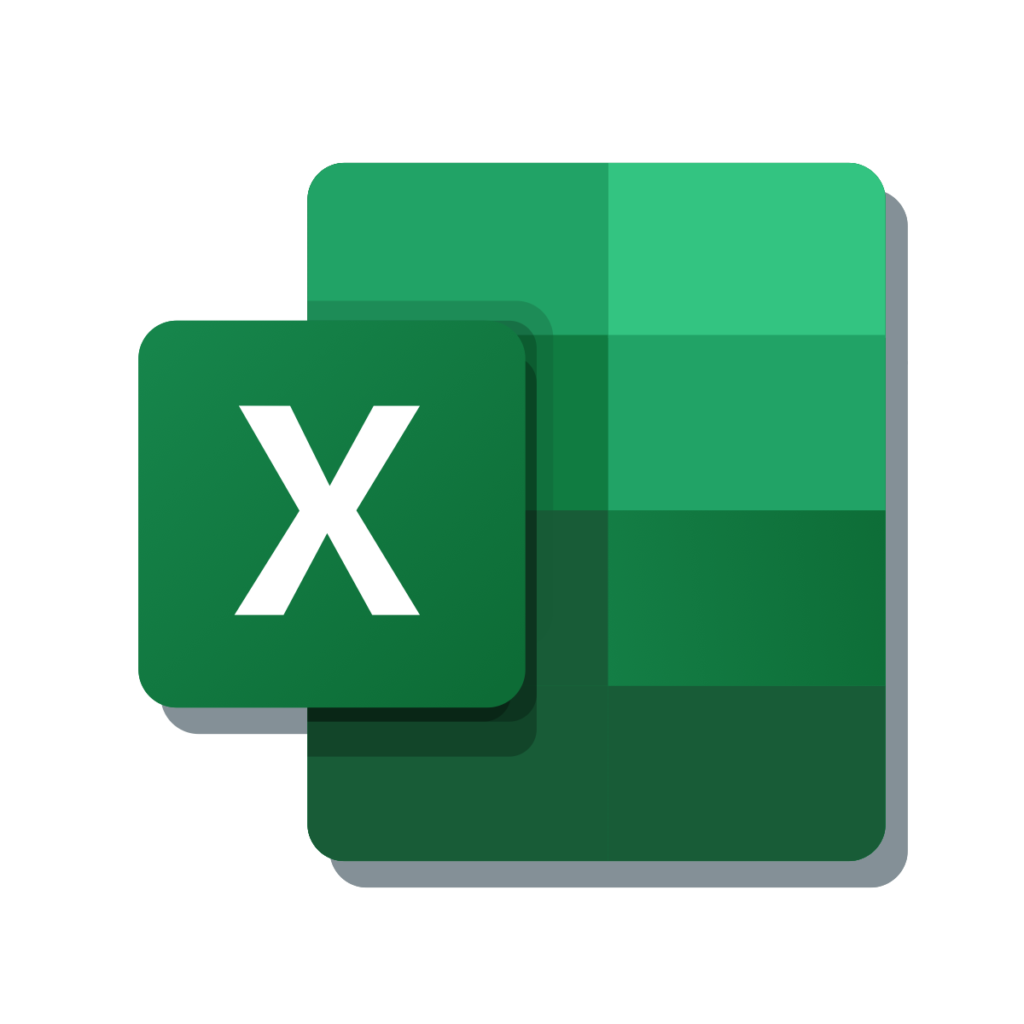 Excelロゴ アイコンマーク のベクター画像を無料アプリ Vectornator で作ってみました